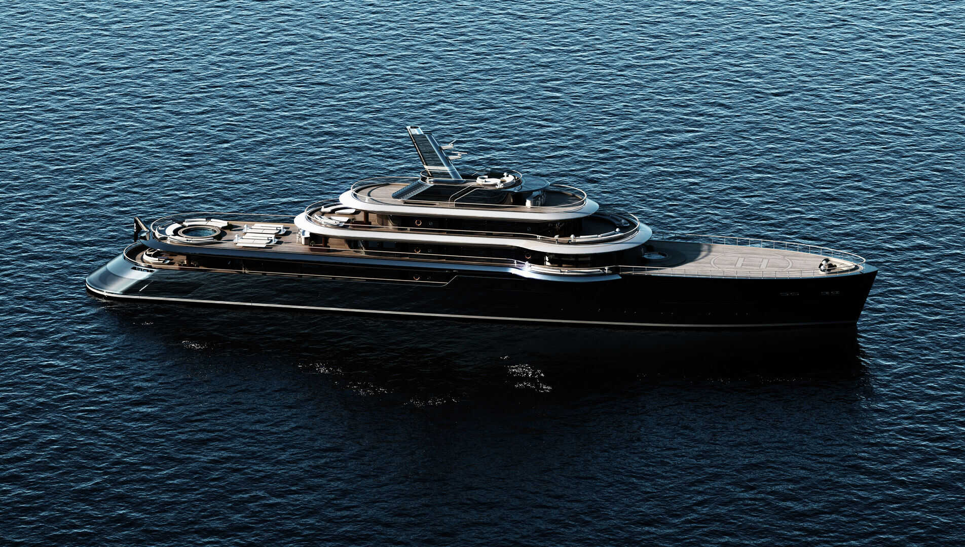 Ixian: The 100m Jay Aberdoni superyacht inspired by the golden age of ...